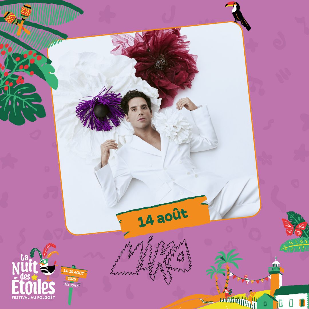 Festival "La Nuit des Étoiles" : Mika en concert le jeudi 14 août 2025 ...